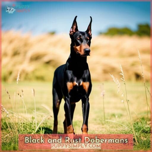 Discover the Colors of Doberman Pinschers: Rust, Black, Red & More