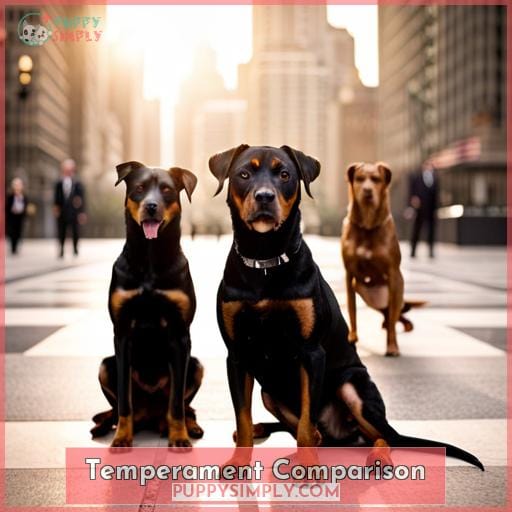 Compare Rottweiler Vs Doberman Vs Beauceron: Size, Color & More