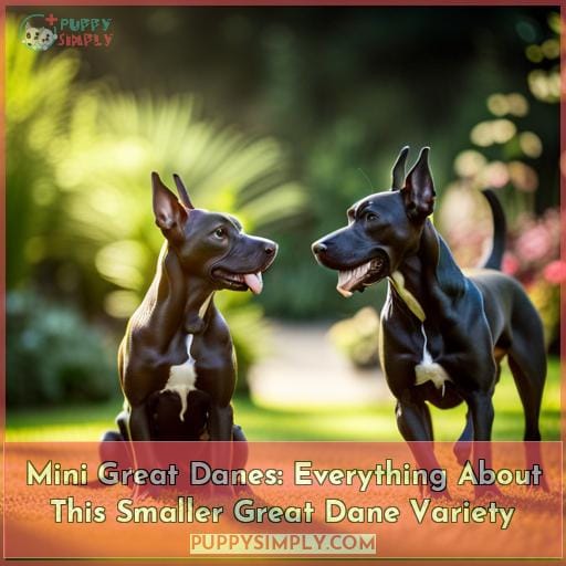 Mini Great Danes: Everything About This Smaller Great Dane Variety