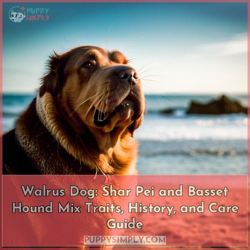 Walrus Dog: Shar Pei And Basset Hound Mix Traits, History, and Care Guide