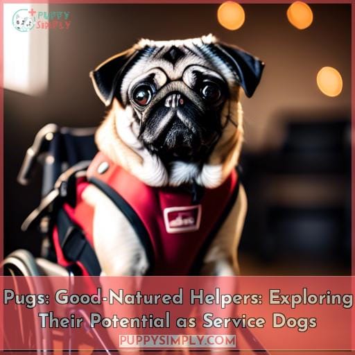 Pugs: Good-Natured Helpers: Exploring Their Potential as Service Dogs