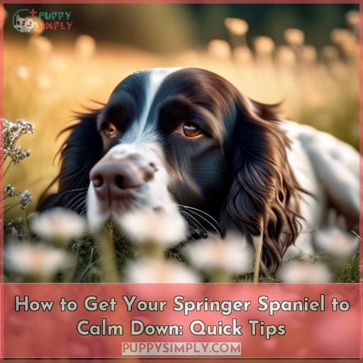 How to Get Your Springer Spaniel to Calm Down: Quick Tips