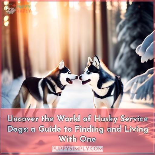 Uncover the World of Husky Service Dogs: A Guide to Finding and Living ...