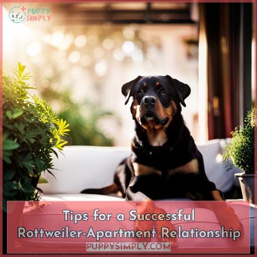 Living with a Rottweiler in an Apartment: A Comprehensive Guide