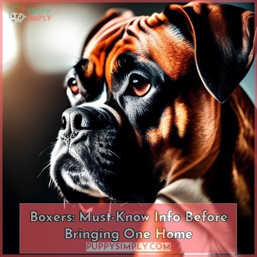 Boxers: Must-Know Info Before Bringing One Home