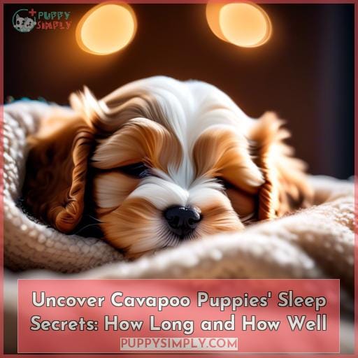 Uncover Cavapoo Puppies' Sleep Secrets: How Long and How Well