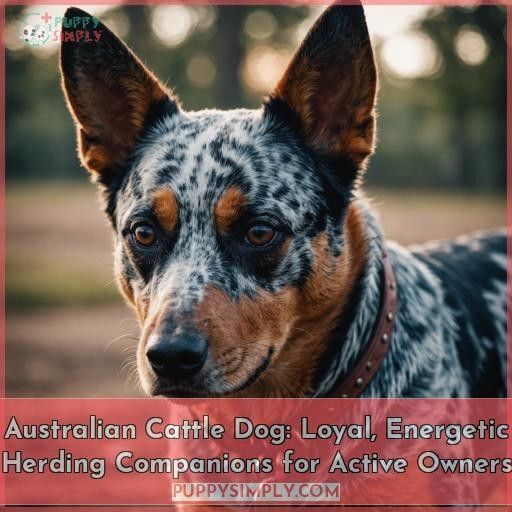 Australian Cattle Dog: Loyal, Energetic Herding Companions for Active ...