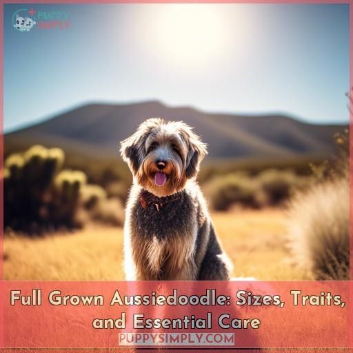 Full Grown Aussiedoodle: Sizes, Traits, and Essential Care
