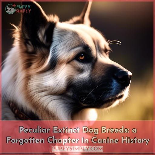 Peculiar Extinct Dog Breeds: a Forgotten Chapter in Canine History