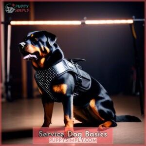 Rottweilers as Service Dogs: Temperament, Training & More