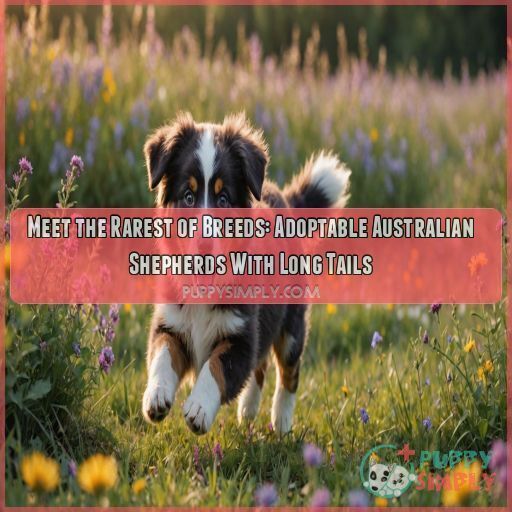 Meet the Rarest of Breeds: Adoptable Australian Shepherds With Long Tails