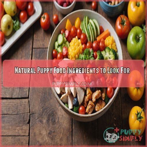 Natural Puppy Food Ingredients: the Key to a Healthy Pup