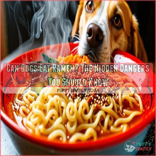 Can Dogs Eat Ramen? The Hidden Dangers You Should Know