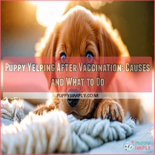 Puppy Yelping After Vaccination: Causes and What to Do