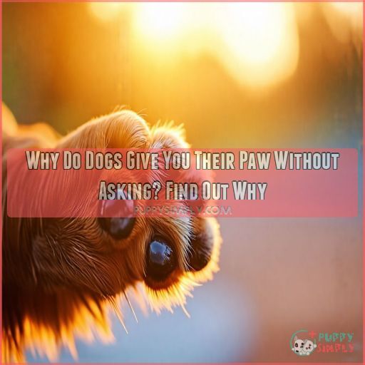 Why Do Dogs Give You Their Paw Without Asking? Find Out Why