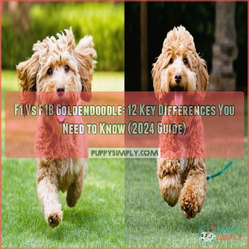 F1 Vs F1B Goldendoodle: 12 Key Differences You Need to Know (2024 Guide)