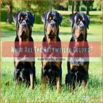 Rottweiler Colors: Standard & Rare Coats Explained (With Pictures)