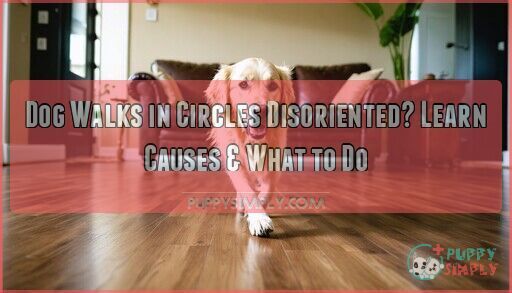 Dog Walks in Circles Disoriented? Learn Causes & What to Do