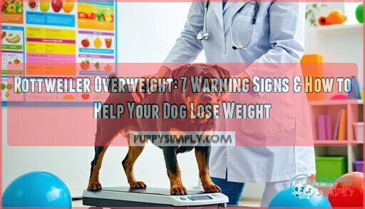 Rottweiler Overweight: 7 Warning Signs & How to Help Your Dog Lose Weight