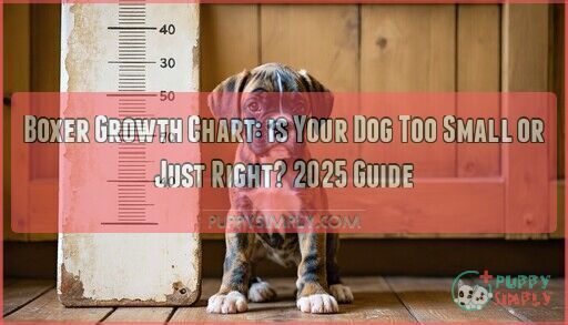 Boxer Growth Chart: is Your Dog Too Small or Just Right? 2025 Guide