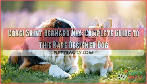 Corgi Saint Bernard Mix: Complete Guide to This Rare Designer Dog