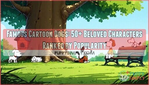 Famous Cartoon Dogs: 50+ Beloved Characters Ranked by Popularity