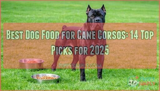 Best Dog Food for Cane Corsos: 14 Top Picks for 2025