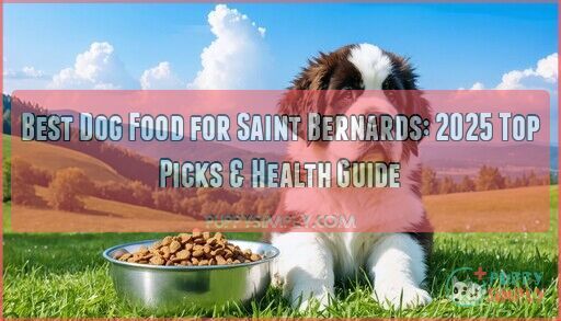 Best Dog Food for Saint Bernards: 2025 Top Picks & Health Guide