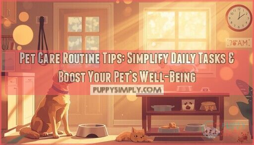 Pet Care Routine Tips: Simplify Daily Tasks & Boost Your Pet’s Well-Being