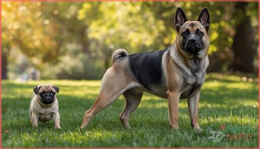German Shepherd Pug Mix (Shug): Pictures, Care, Cost & More