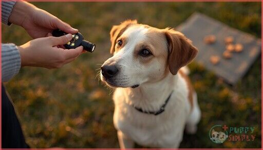 Dog Training Clickers for Deaf Dogs: Visual & Vibration Tools