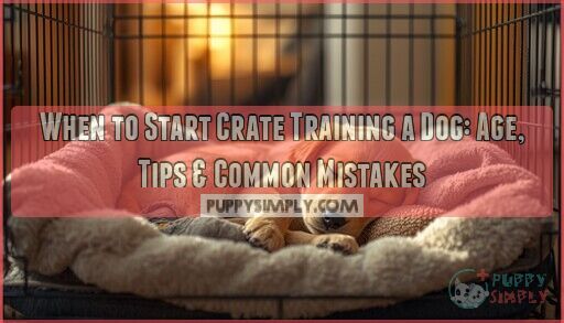 When to Start Crate Training a Dog: Age, Tips & Common Mistakes