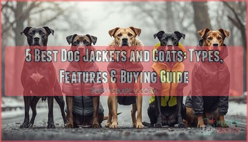 5 Best Dog Jackets and Coats: Types, Features & Buying Guide