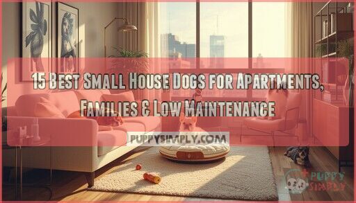 15 Best Small House Dogs for Apartments, Families & Low Maintenance