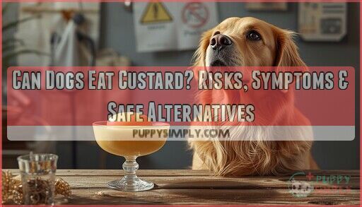 Can Dogs Eat Custard? Risks, Symptoms & Safe Alternatives