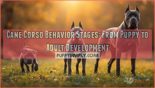Cane Corso Behavior Stages: From Puppy to Adult Development