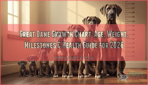 Great Dane Growth Chart: Age, Weight, Milestones & Health Guide for 2026