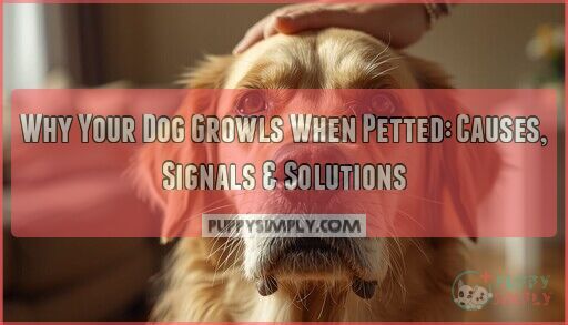 Why Your Dog Growls When Petted: Causes, Signals & Solutions