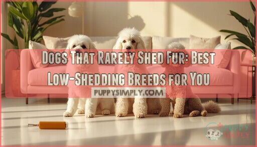 Dogs That Rarely Shed Fur: Best Low-Shedding Breeds for You