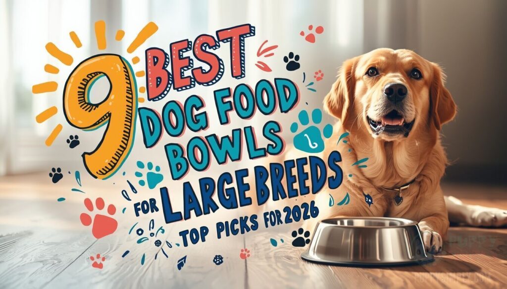 9 Best Dog Food Bowls for Large Breeds: Top Picks for 2026