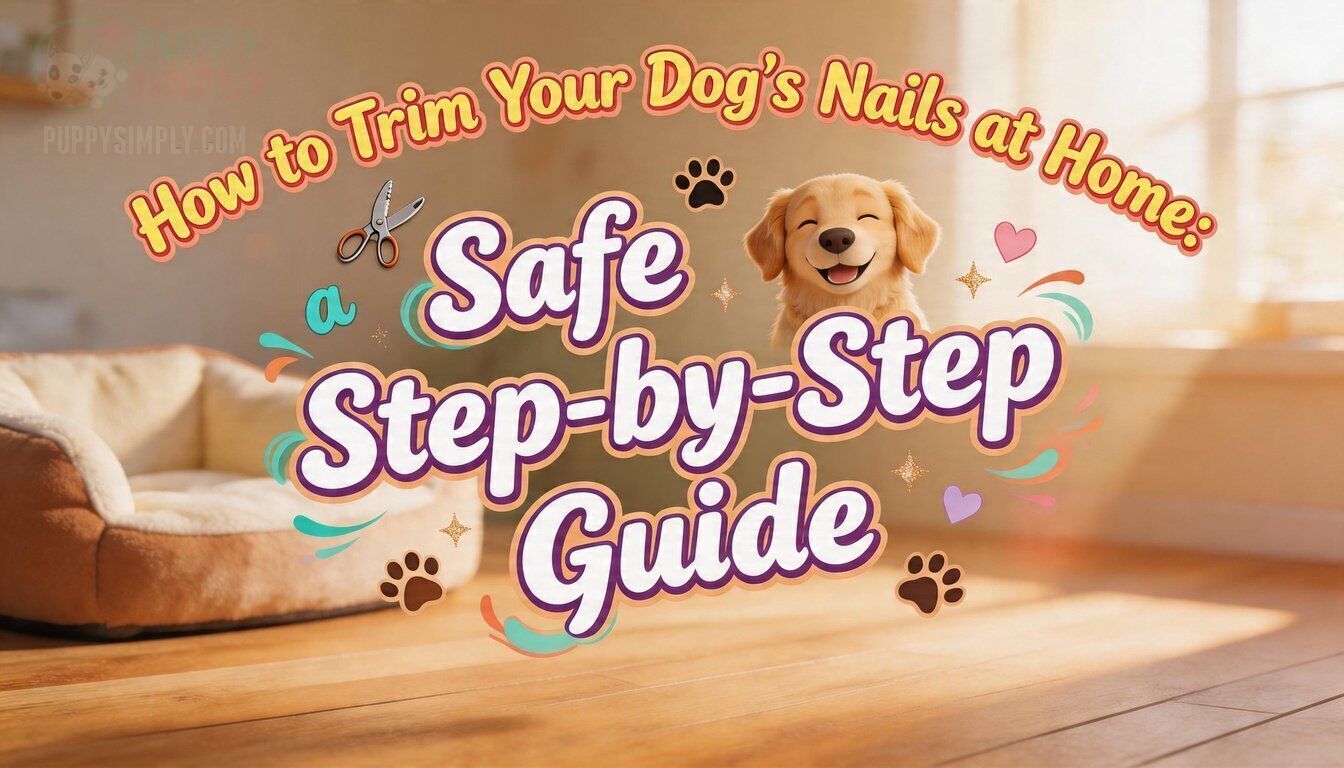 How to Trim Your Dog's Nails at Home: a Safe Step-by-Step Guide