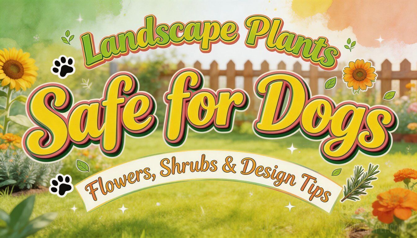 Landscape Plants Safe for Dogs: Flowers, Shrubs & Design Tips