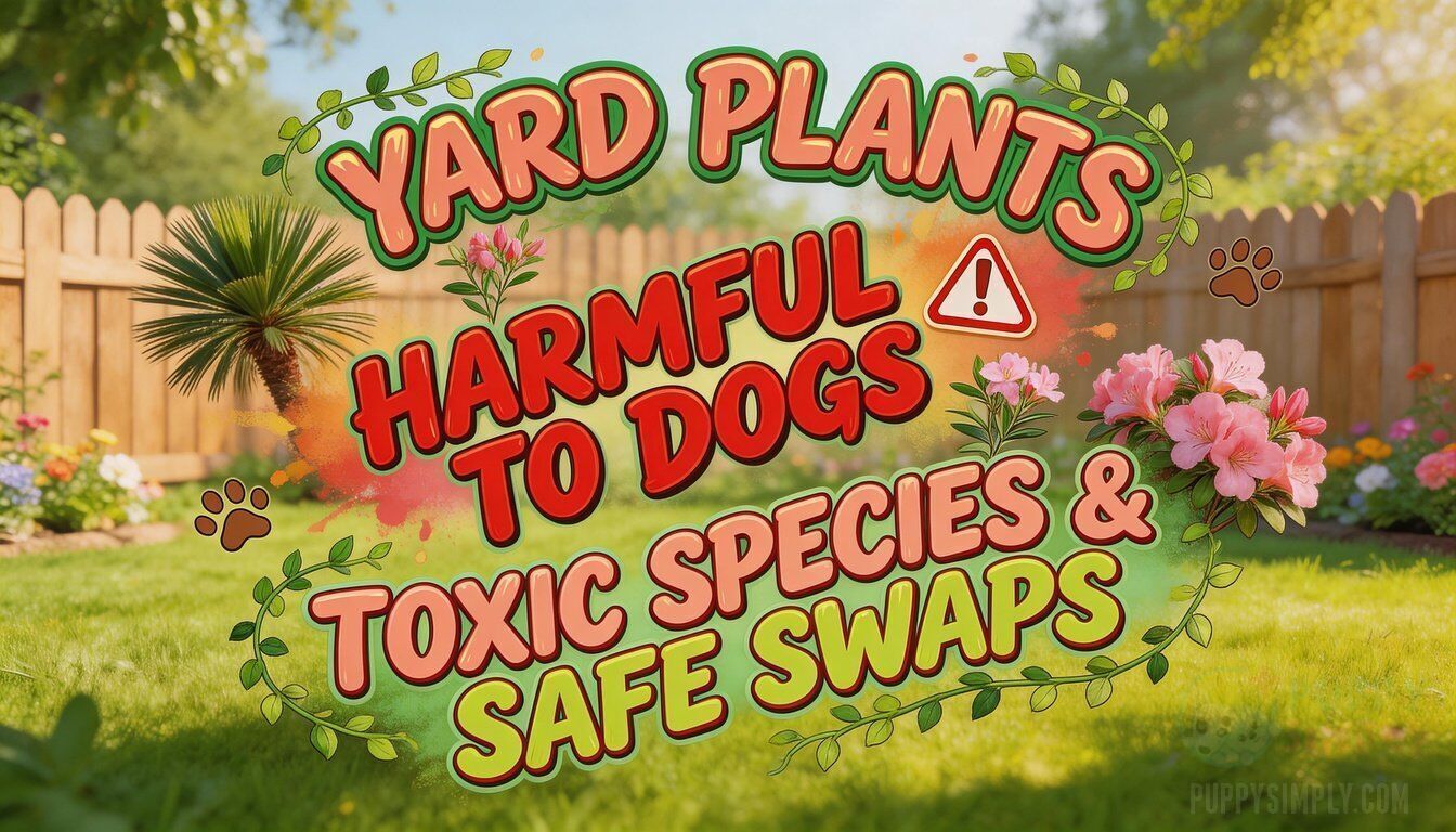 Yard Plants Harmful to Dogs: Toxic Species & Safe Swaps