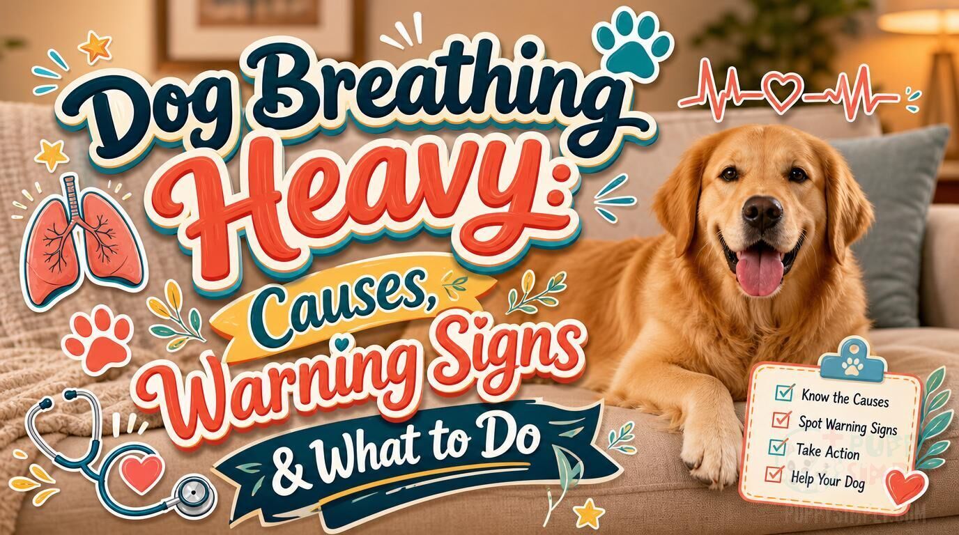 Dog Breathing Heavy: Causes, Warning Signs & What to Do