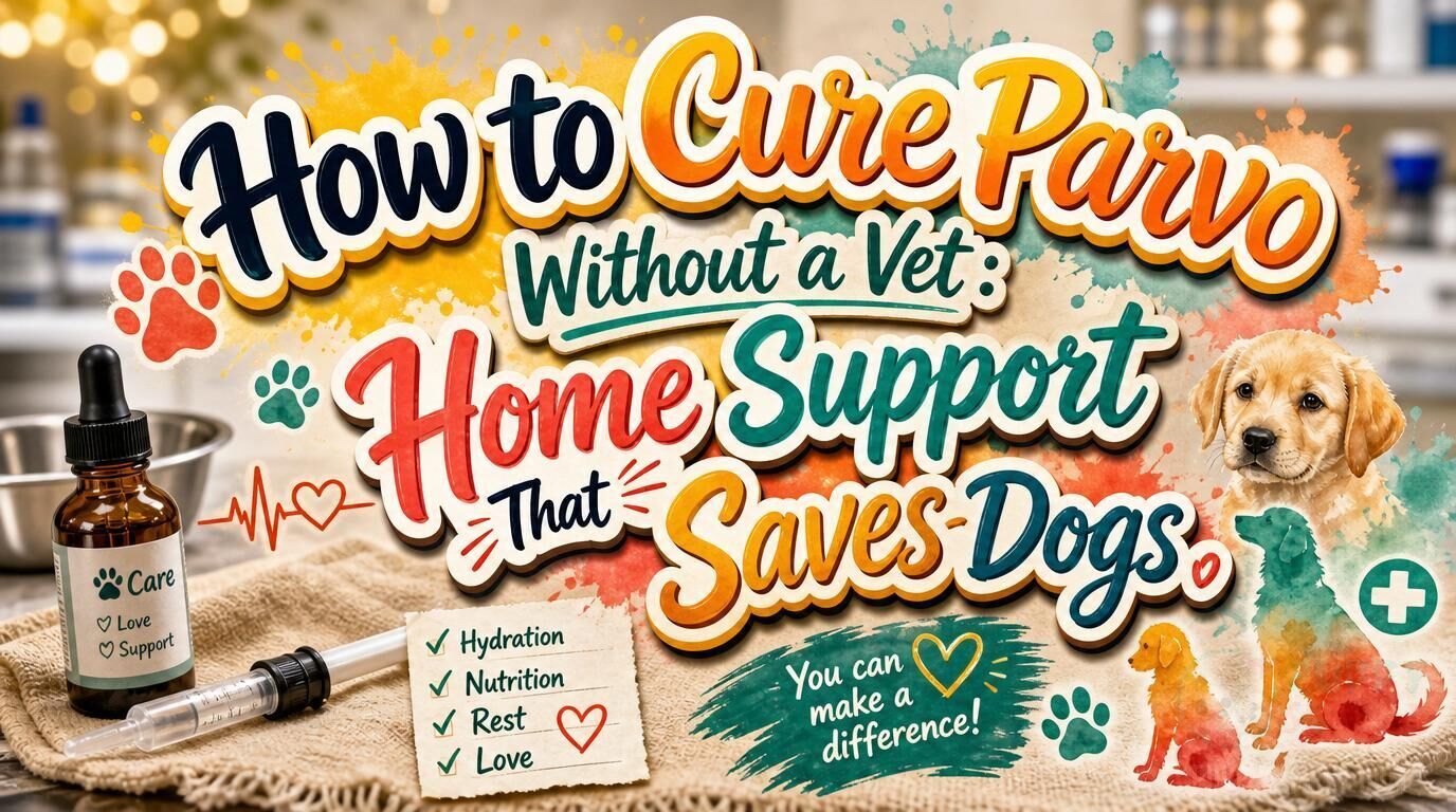 How to Cure Parvo Without a Vet: Home Support That Saves Dogs