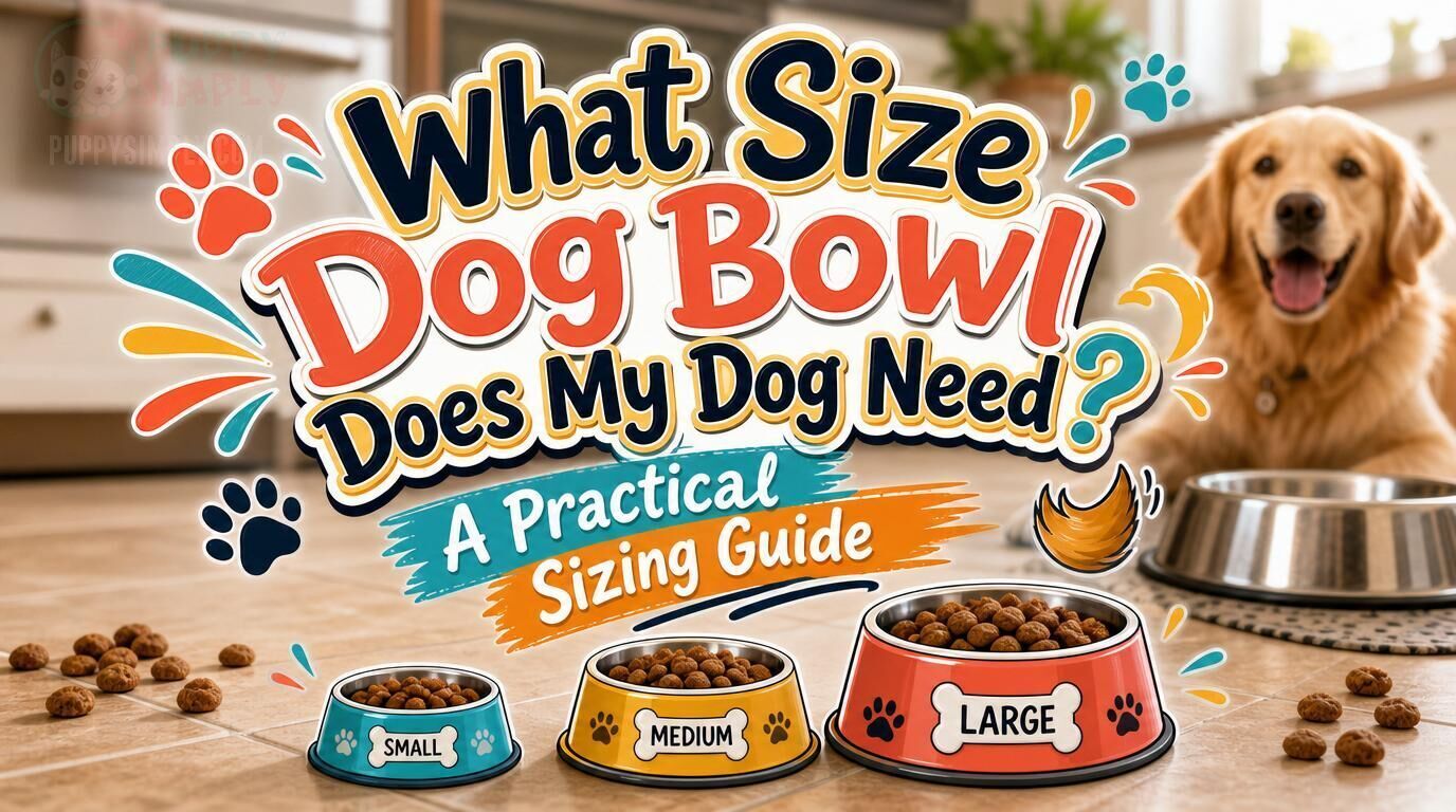 What Size Dog Bowl Does My Dog Need? A Practical Sizing Guide