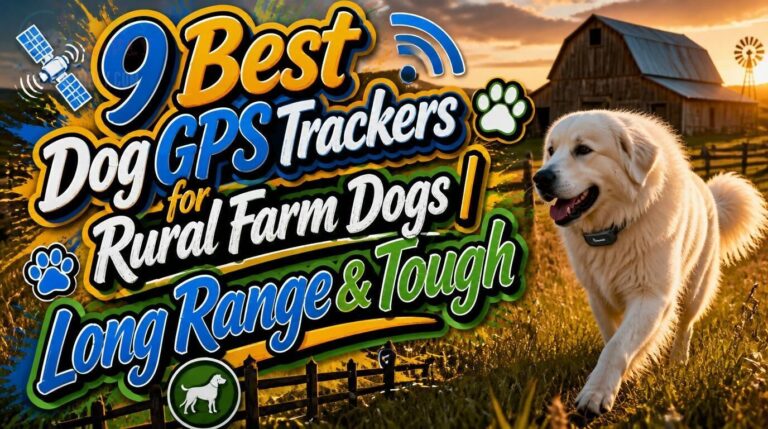 9 Best Dog GPS Trackers for Rural Farm Dogs | Long Range & Tough